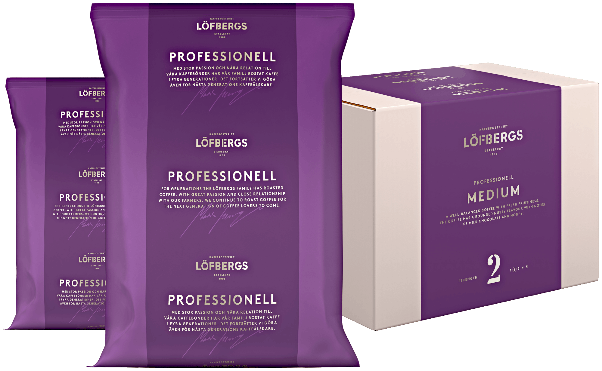 L fberg Medium Roast Filtermalt Porsjonspakker 60 X 100g l-fberg-medium-roast-filtermalt-porsjonspakker-60-x-100g
